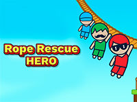 Game: Rope Rescue Hero - Free online games - GamingCloud