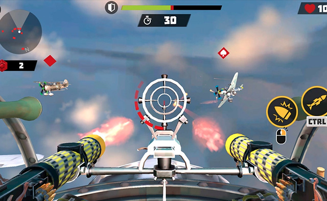 Turret Gunner - Air Raid - Shooterspiele - GamingCloud