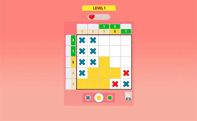 Color Nonogram Puzzle - Mind games - GamingCloud