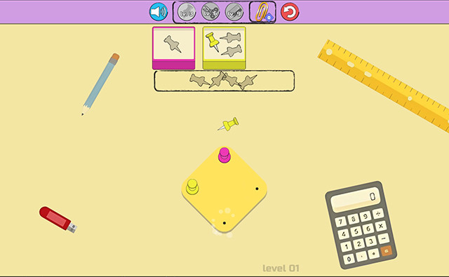 Colors pins - Denkspiele - GamingCloud
