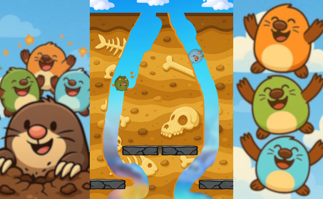Digging Moles - Mind games - GamingCloud
