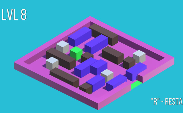 Slide the Cube - Find the Exit - Mind games - GamingCloud