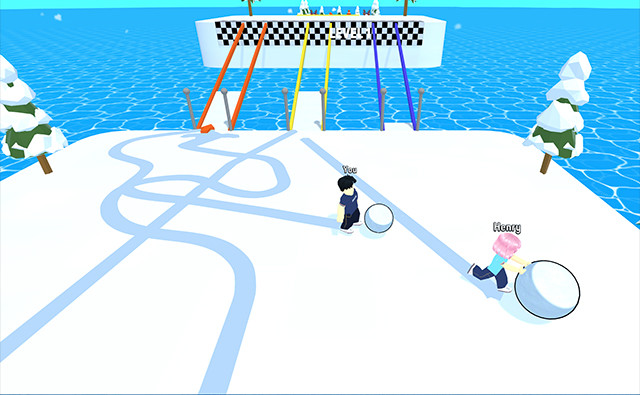 Snow Ball Racing Multiplayer - Race games - GamingCloud